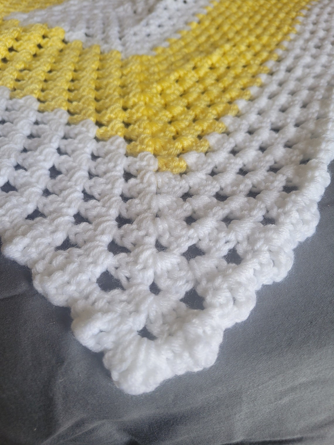 Yellow Baby Blanket - Etsy
