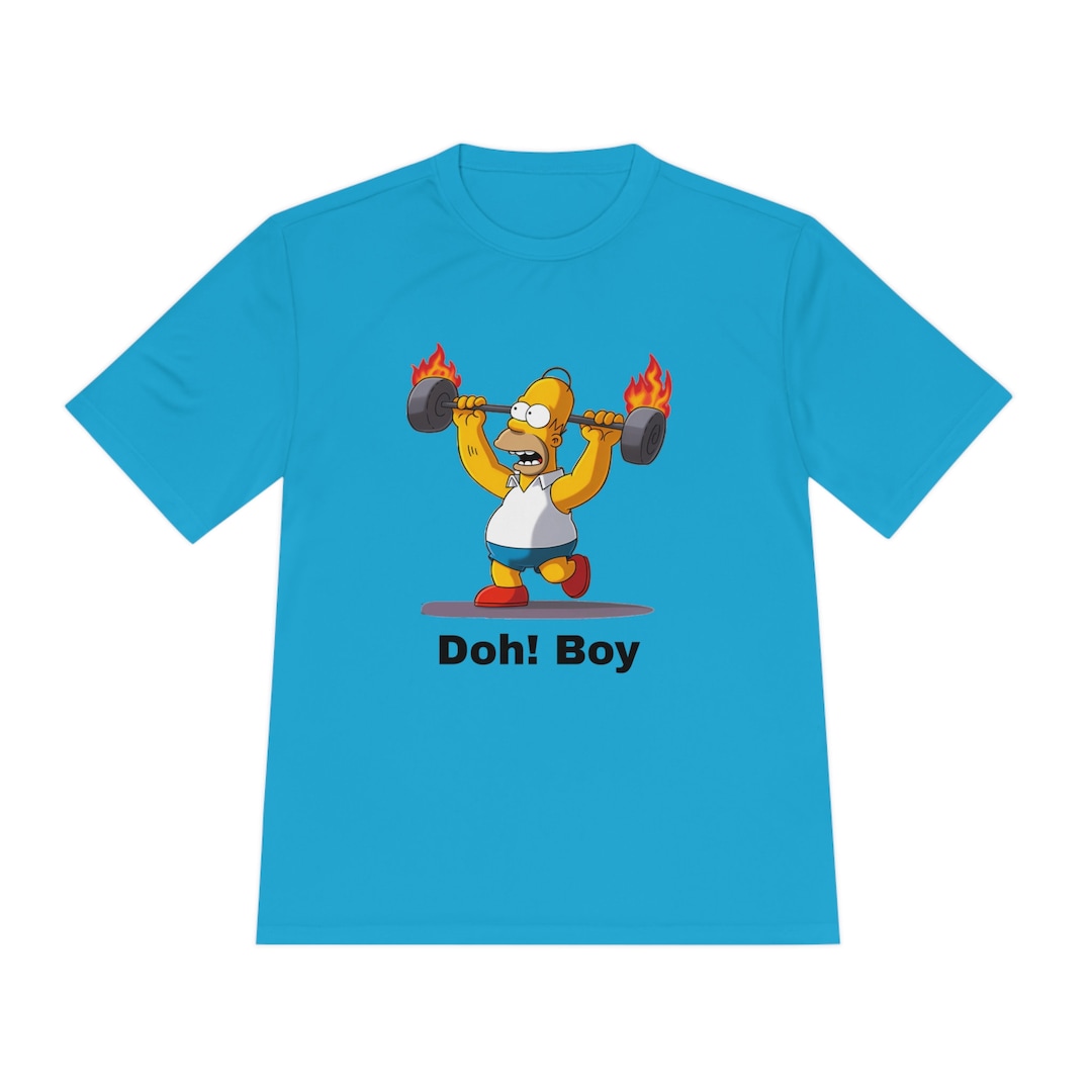 Doh! Boy Gym Shirt "dri-fit" - Etsy