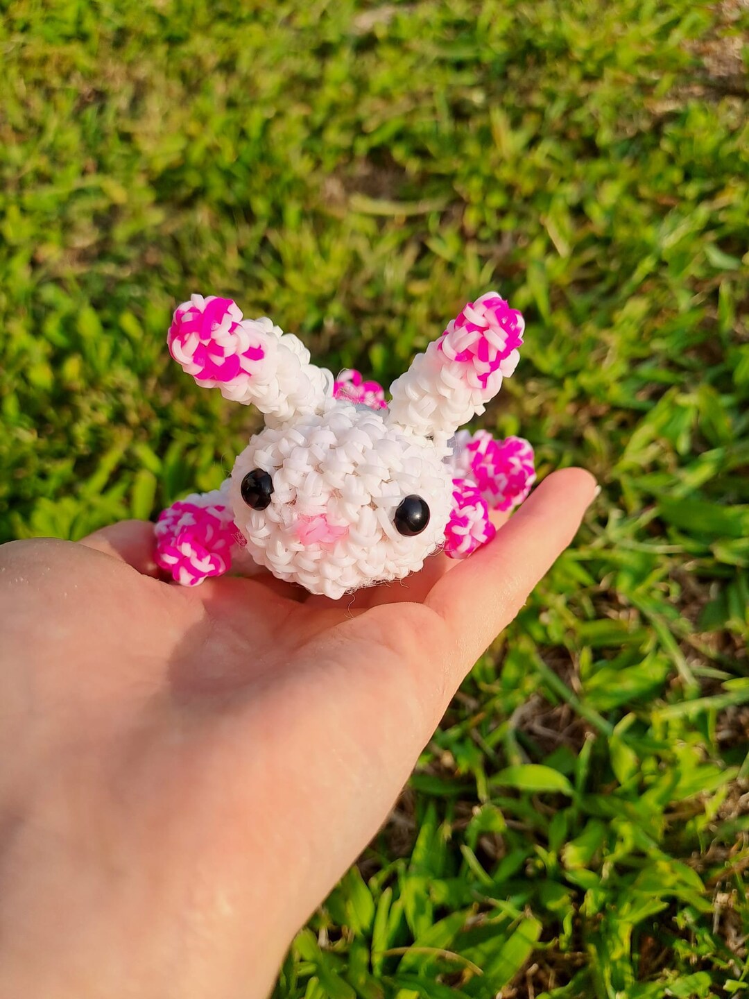 Rainbow Loom Bunny - Etsy