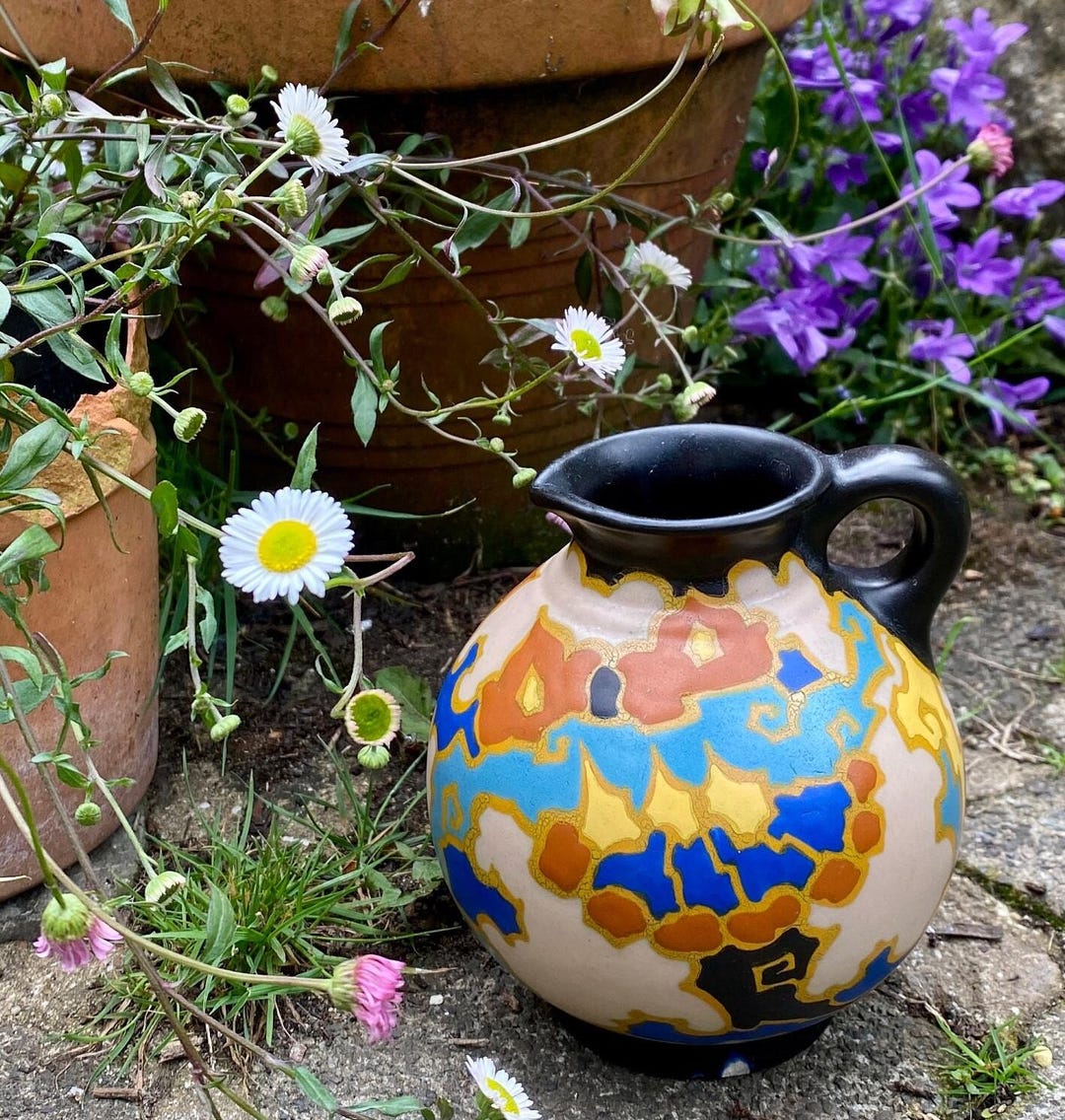 Regina Pottery Jug/vase From Early 1900's - Etsy