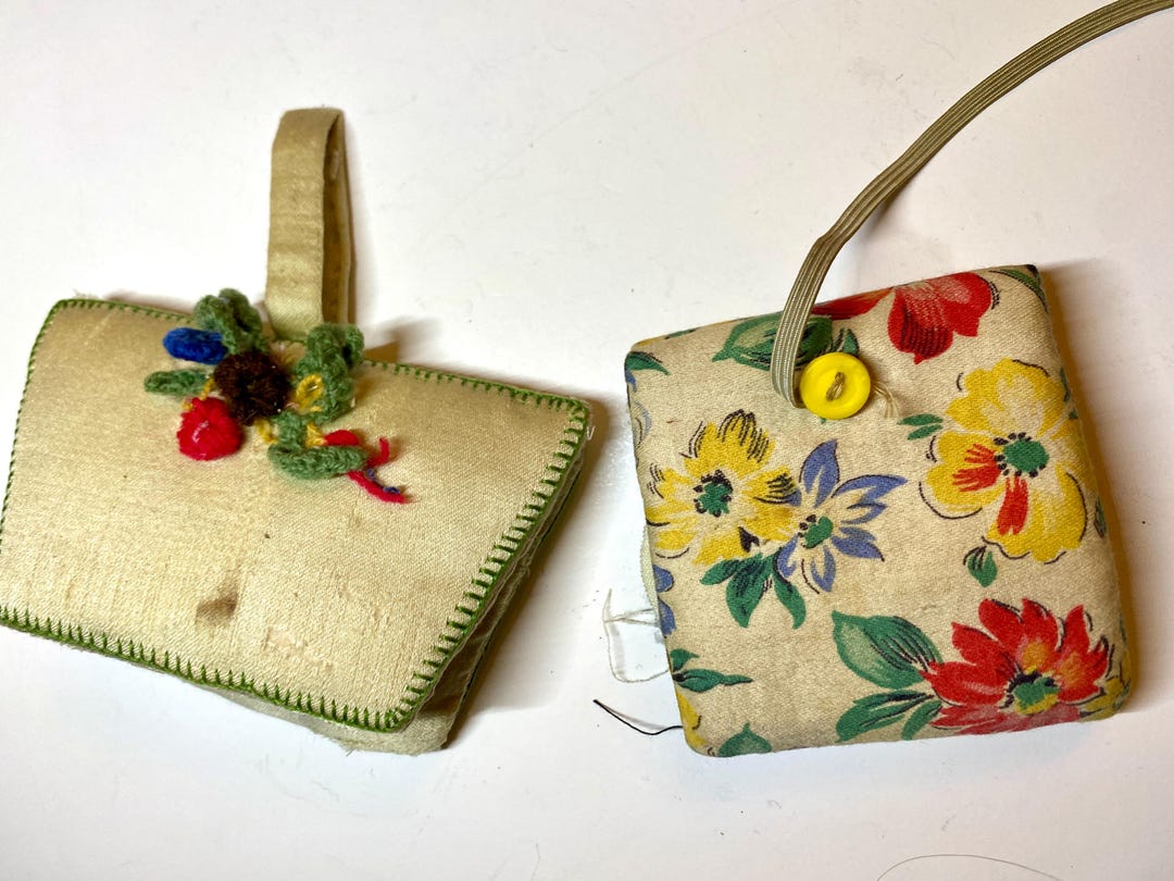Two Vintage Handmade Sewing Accessories - Etsy