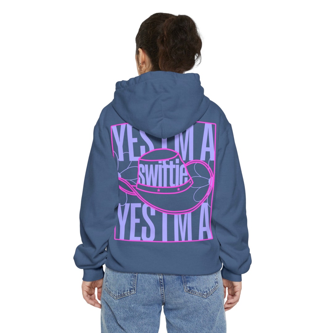Taylor Swift Swiftie Relaxed Comfort Colors Hoodie (navy) - Etsy