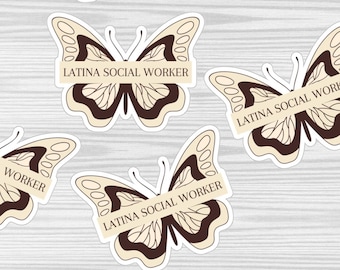 Trabajadora Social Sticker, Latina Social Worker, in My Social Worker ...