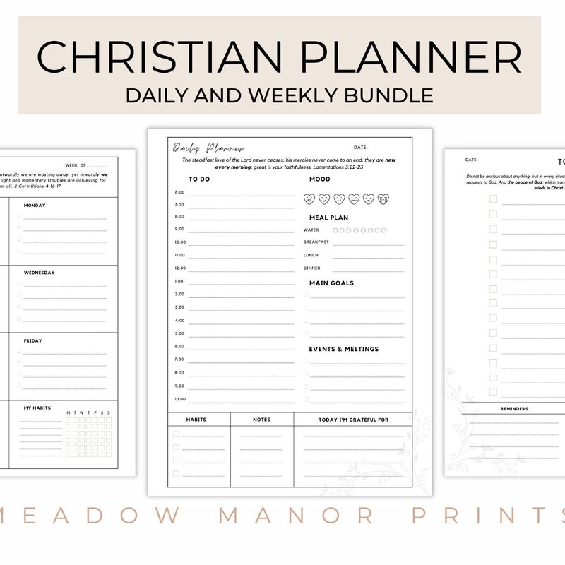 Christian Printable - Etsy