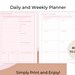 Christian Planner Printable DAILY AND WEEKLY Faith Planner Digital ...