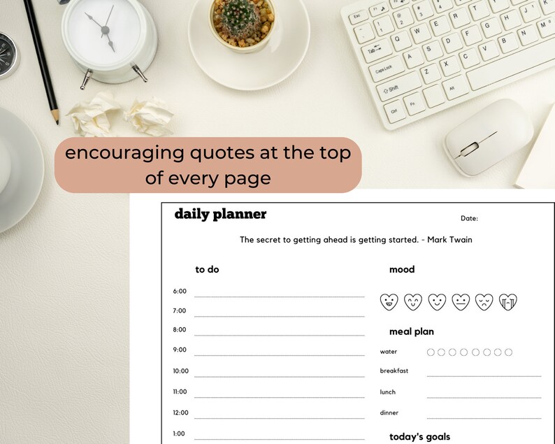 College Planner Printable Student Organizer Schedule Academic Agenda ...