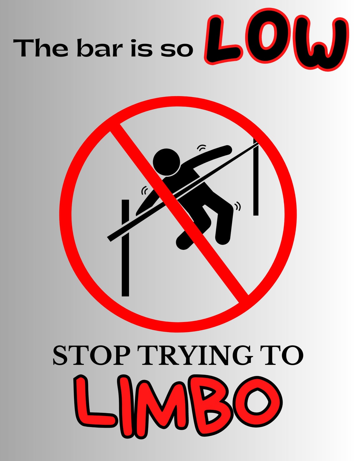 Funny Motivational Home Classroom Poster Digital Design Great for ...