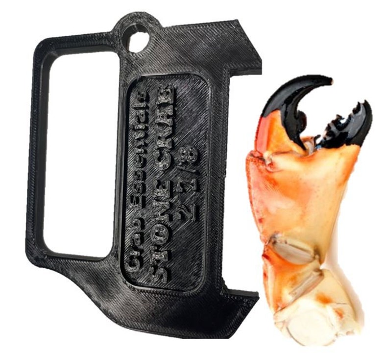 Stone Crab Claw Gauge - Etsy