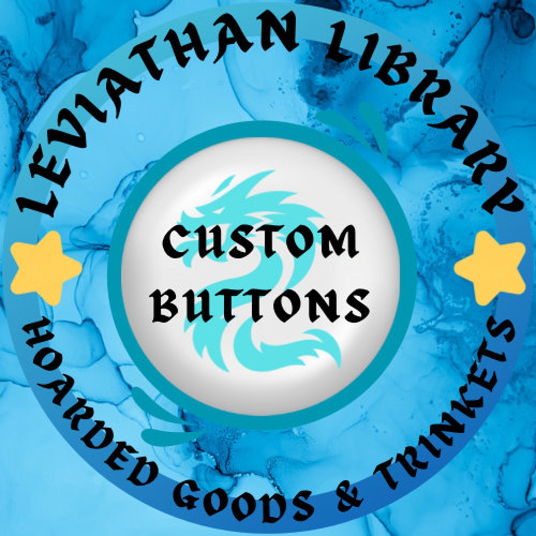 Custom Buttons - Etsy