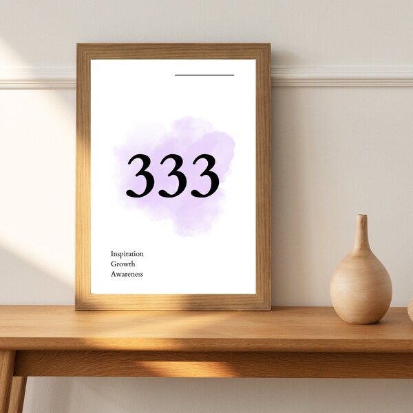 Aura 333 Poster - Etsy