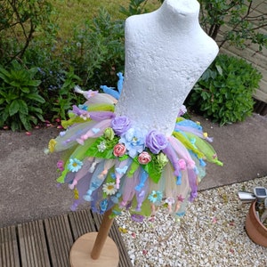 Spring Garden Fairy Tutu Skirt Tutu, Fairy Dress Up, Halloween Costume ...