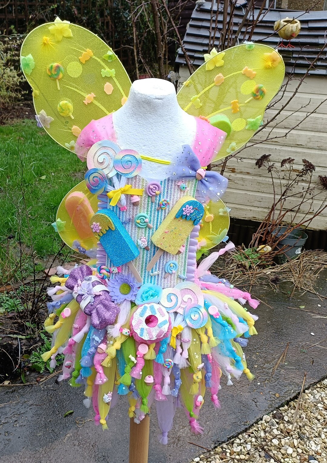 Candyland Fairy Tutu Dress Halloween Costume, Fancy Dress, Birthday ...