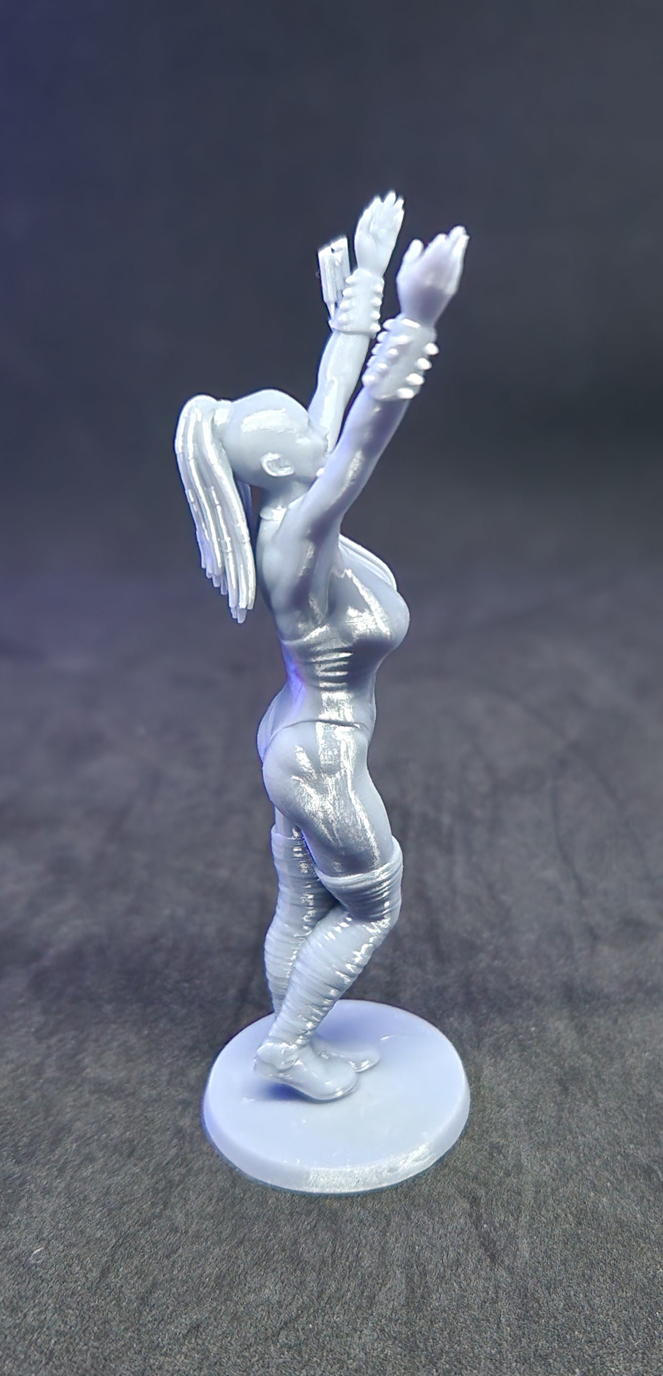 Female Summoner 2 32mm 75mm Scale Miniature Hyborian Age D&D Pathfinder ...