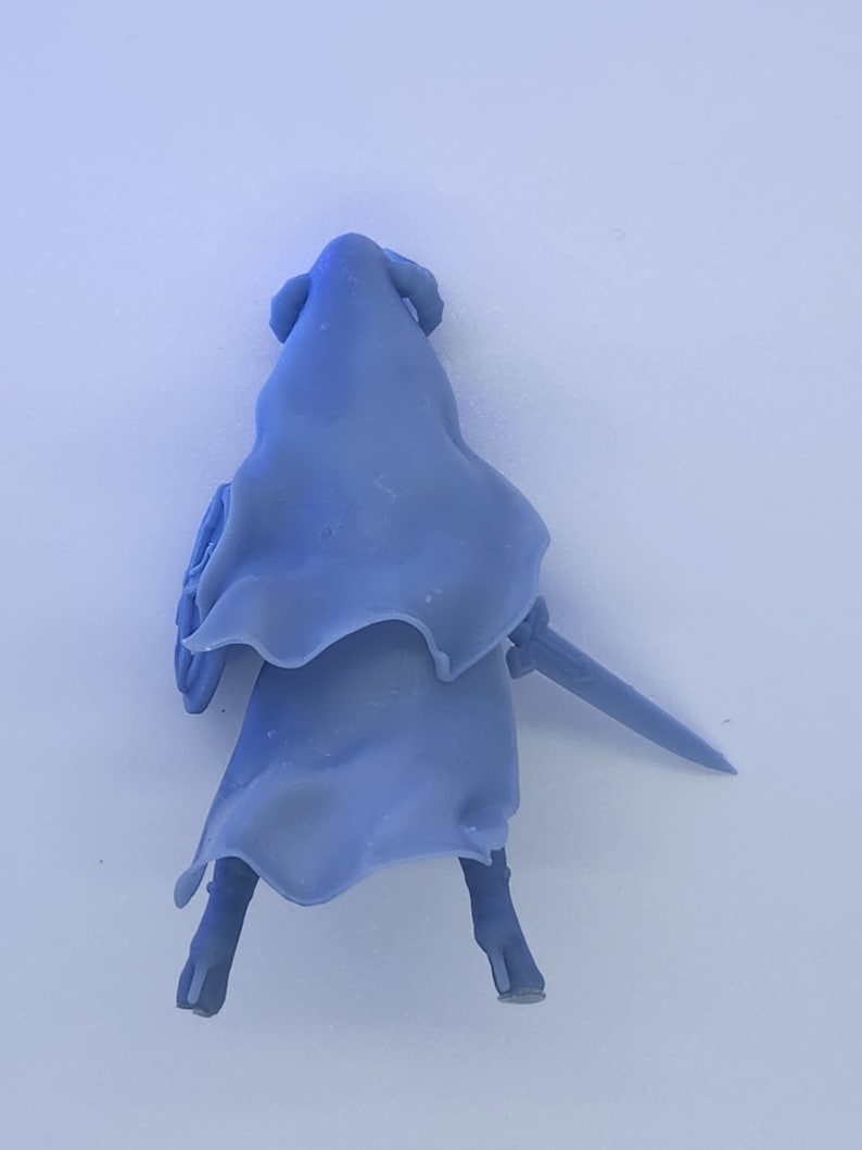 Warrior Nun - 32mm - 75mm Scale Miniature - Hyborian Age D&D Pathfinder ...