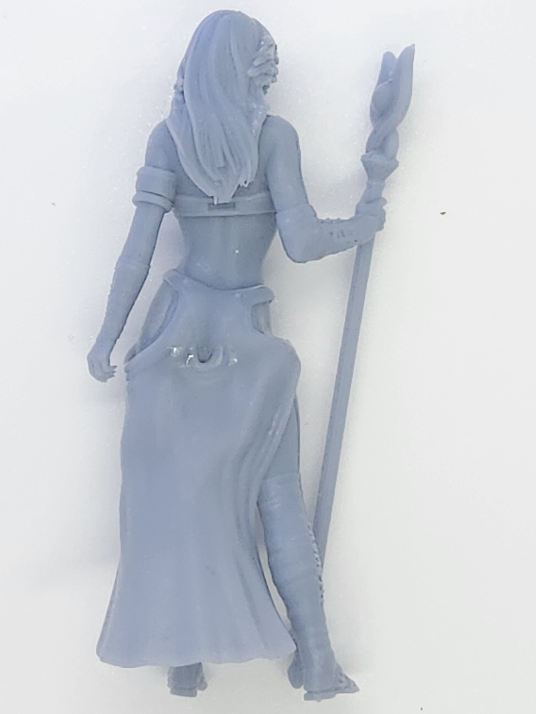 Human Female Sorceress - 32mm - 75mm Scale Miniature - Hyborian Age D&D ...