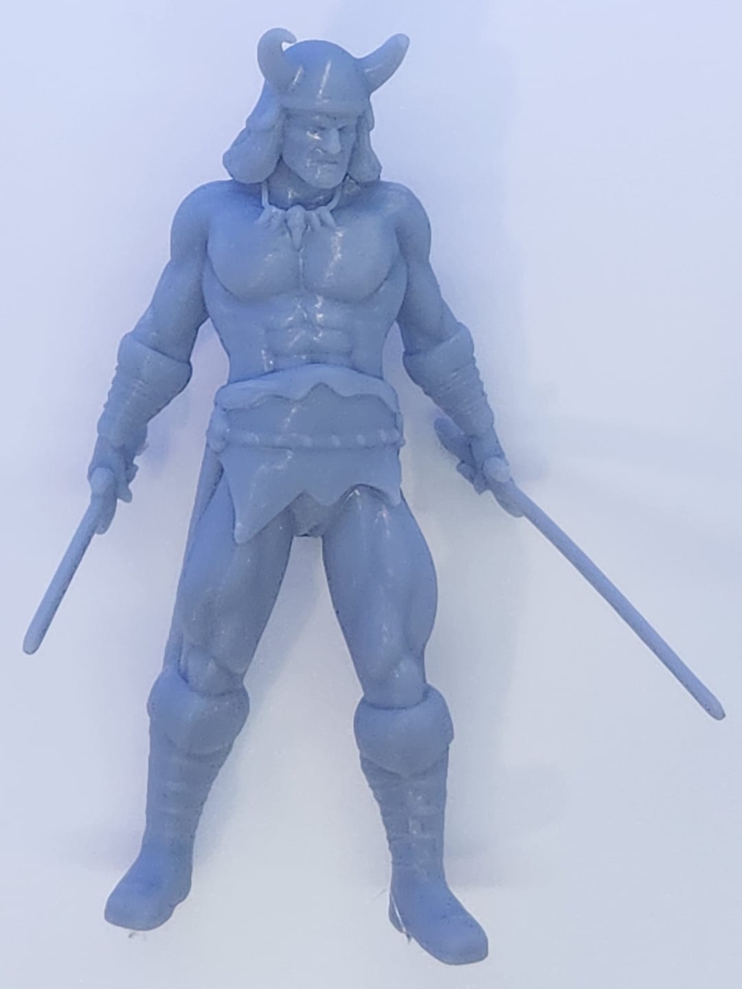 Human Male Barbarian - 32mm - 75mm Scale Miniature - Hyborian Age D&D ...