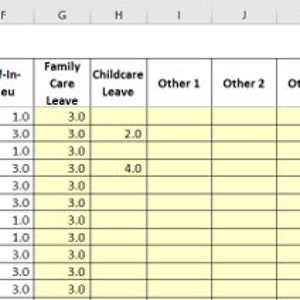 Employee Leave Tracker | Leave Planner | Absence Tracker | Multiple ...