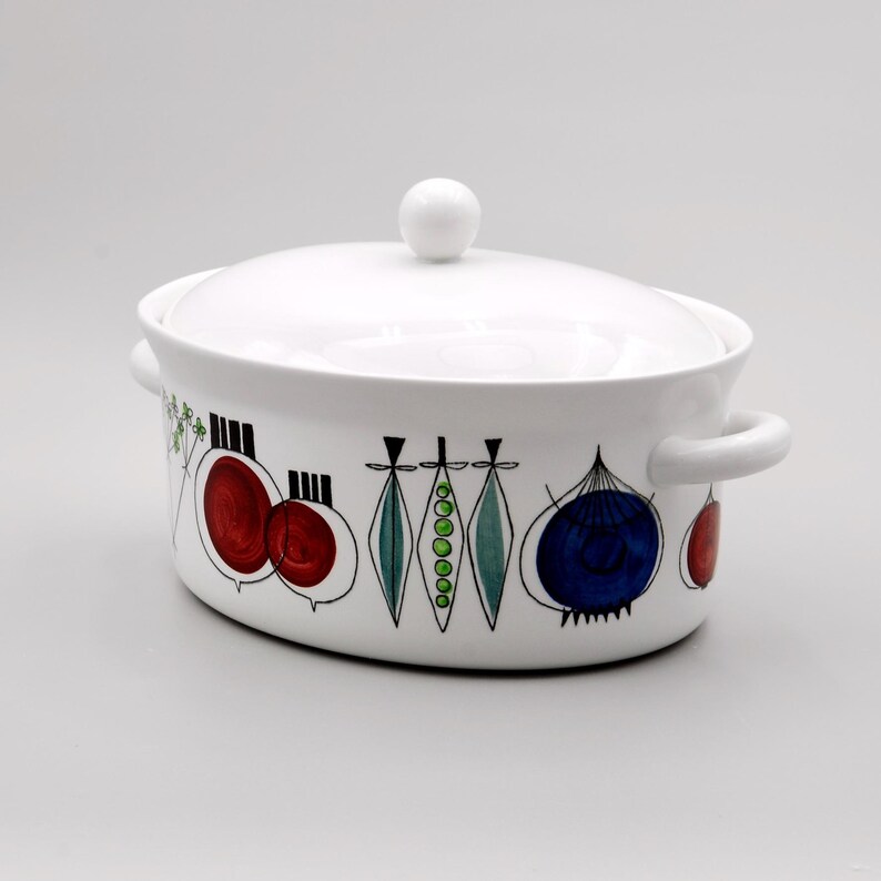 Rörstrand Picknick Large Lidded Roaster/casserole, 2.15 Liter — Model ...