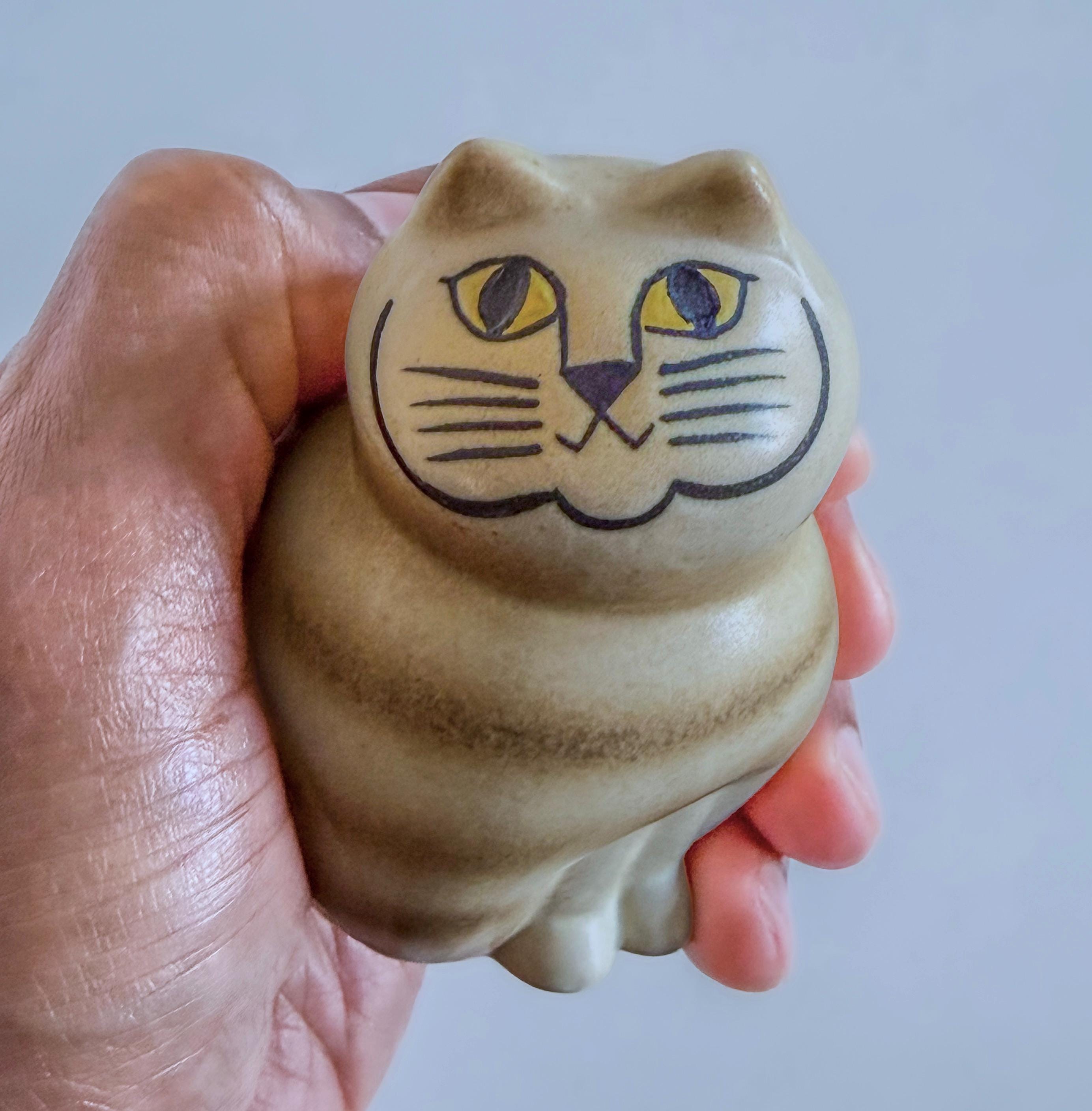 Lisa Larson Gustavsberg Mia Mini Cat Figurines — Smallest Size, SOLD ...
