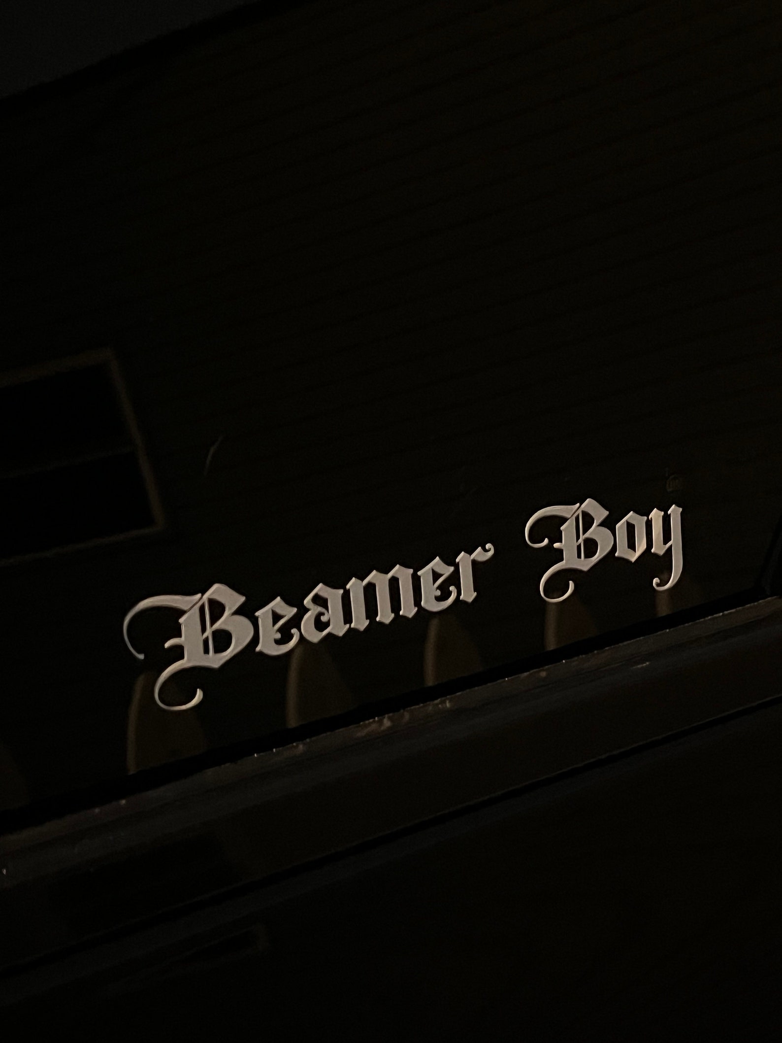 Beamer Boy High Quality Decal - Etsy