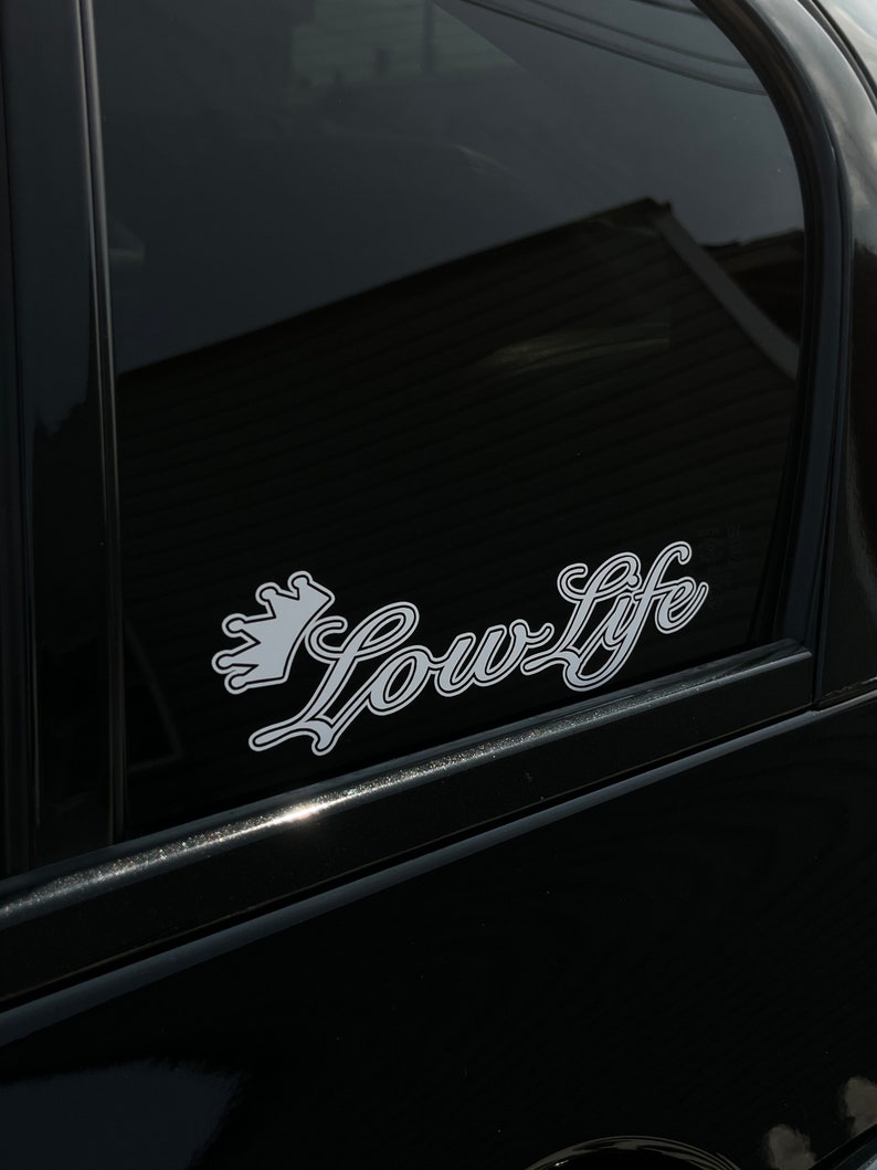 Low Life High Quality Decal - Etsy