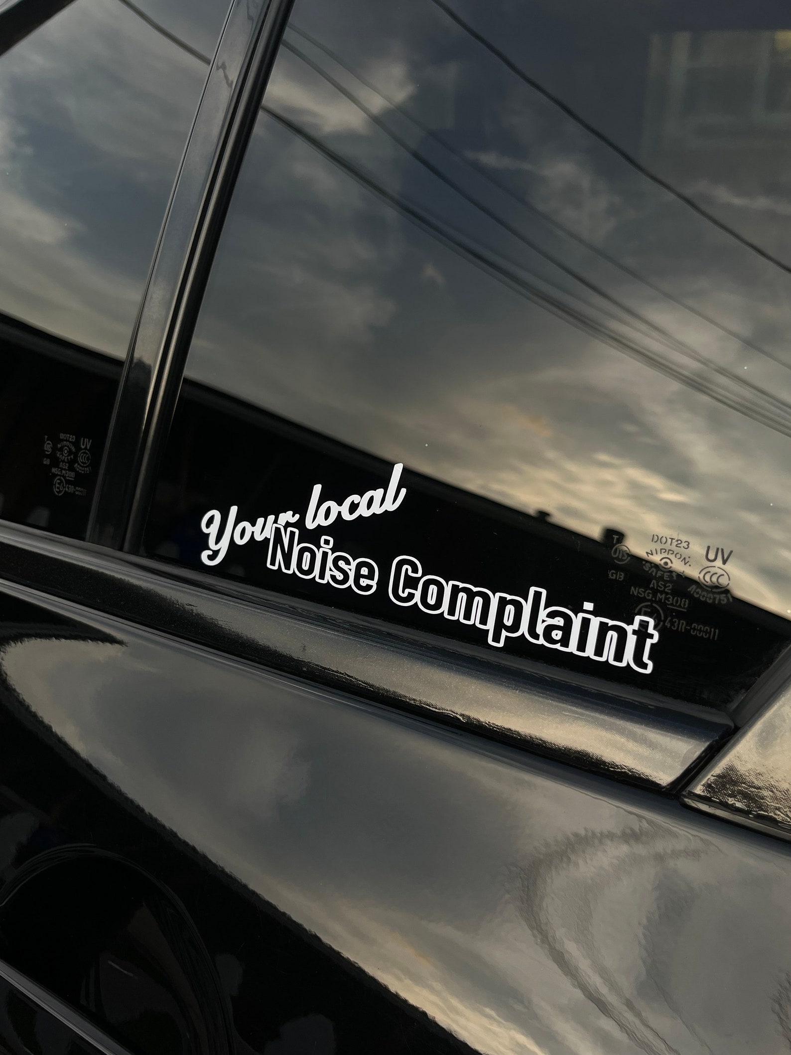 Your Local Noise Complaint High Quality Decal - Etsy
