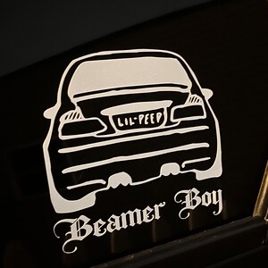 Beamer Boy/lil Peep High Quality Decal - Etsy