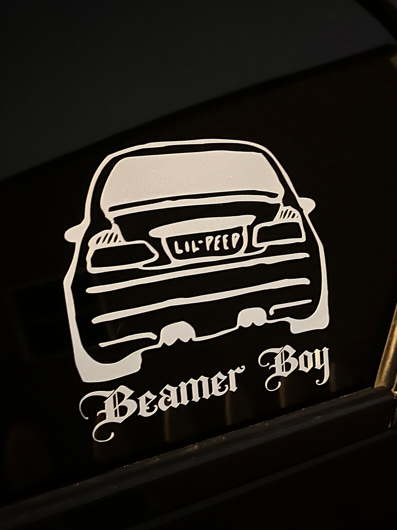 Beamer Boy/lil Peep High Quality Decal - Etsy