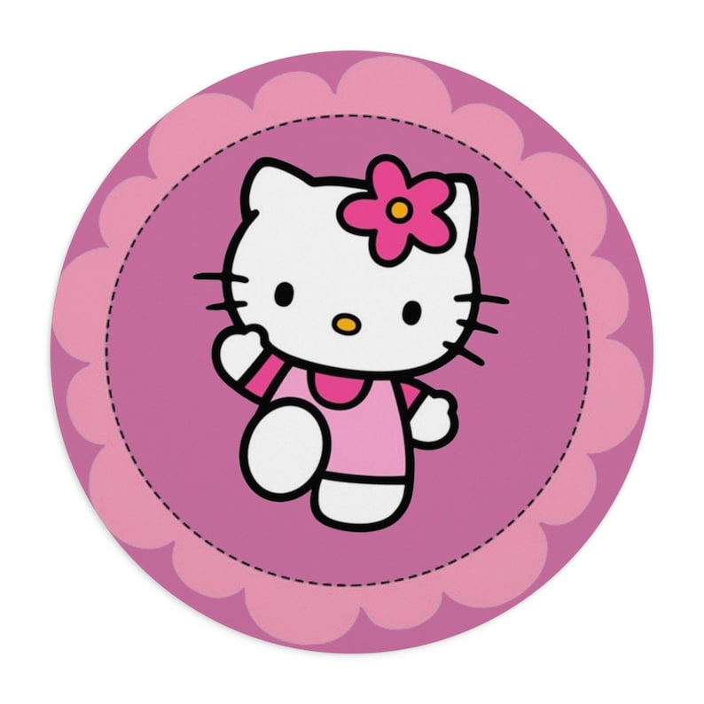 Hello Kitty Mouse Pad - Etsy