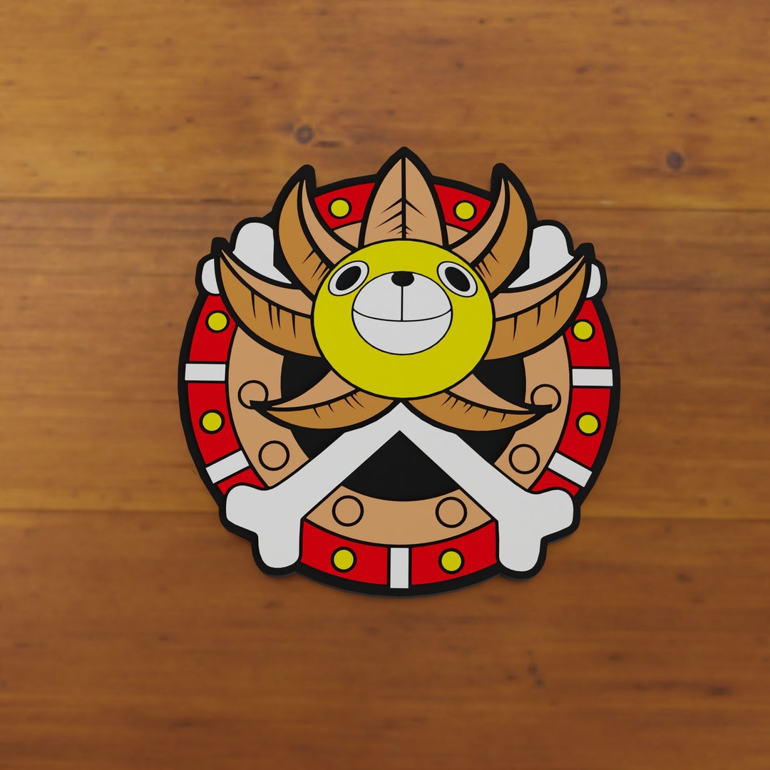 Thousand Sunny 3D Printed Logo - Etsy