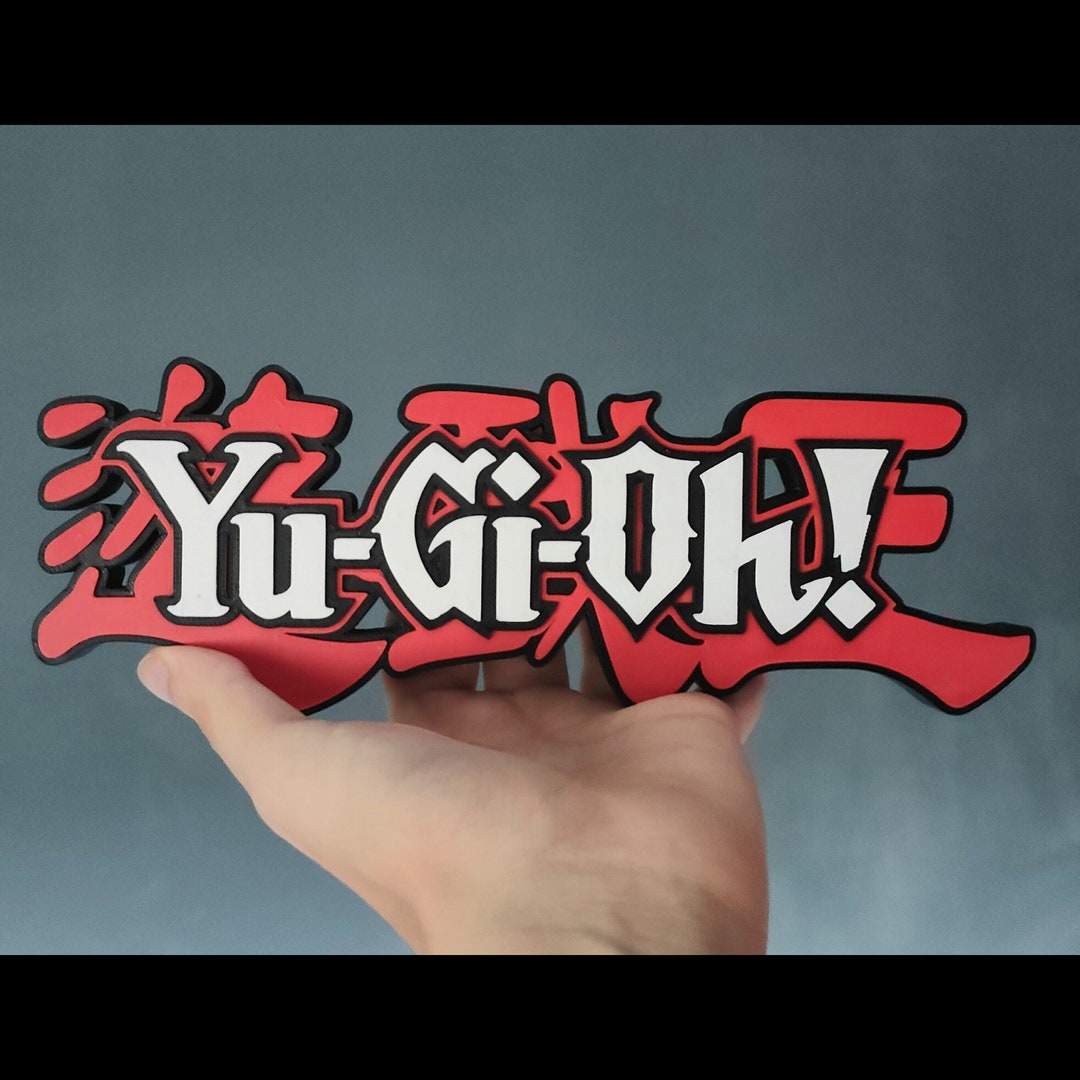 Yugi 3D Printed Logo Display Sign Artistic Mashup not an Official ...