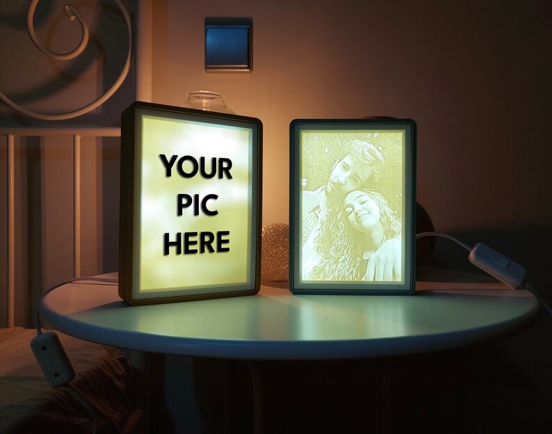 Custom 3D Printed Illuminated Frame - Etsy