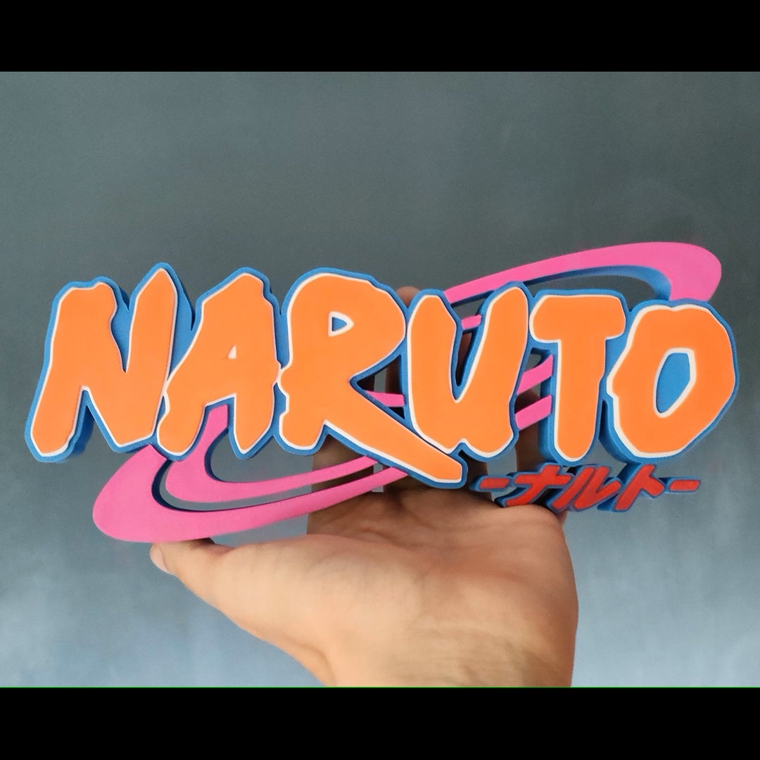 Anime 3D Printed Logo Display Sign Artistic Mashup not an Official ...