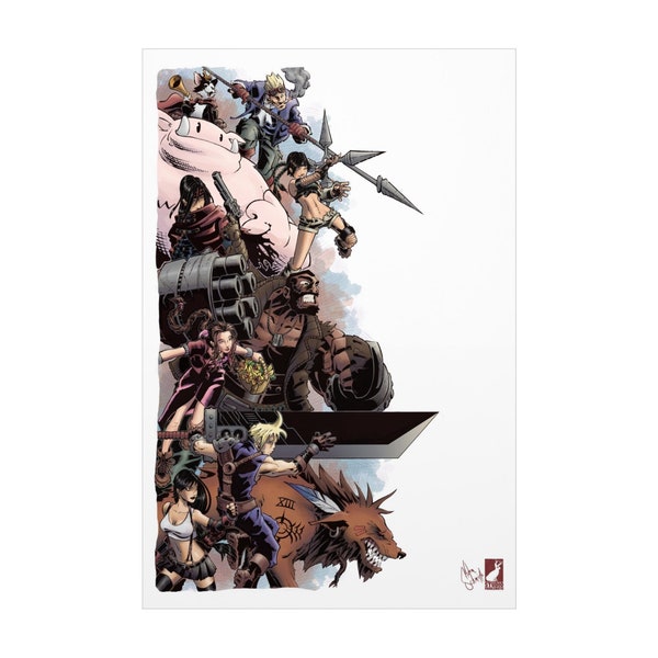 Final Fantasy Wall Art Prints - Etsy