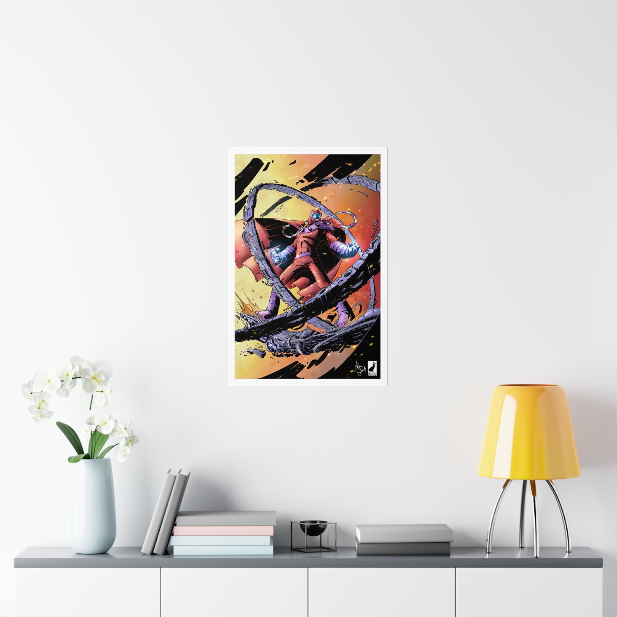 Magneto X-men Original Art Print, Wall Art, Fanart - Etsy