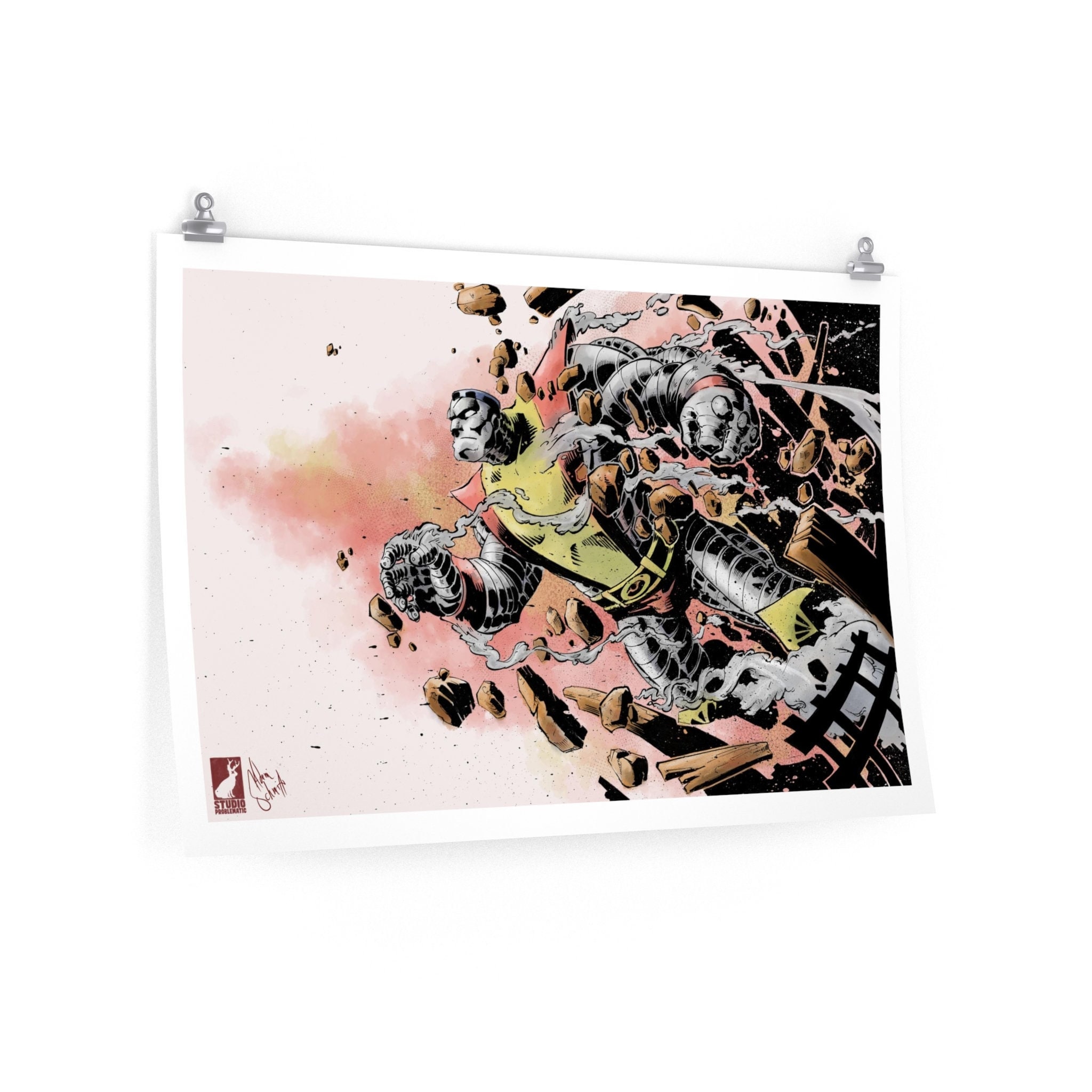 Colossus X-men Art Print, Comics Fanart, Wall Decor - Etsy