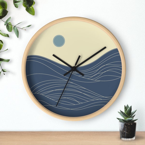 Boho Wall Clock - Etsy