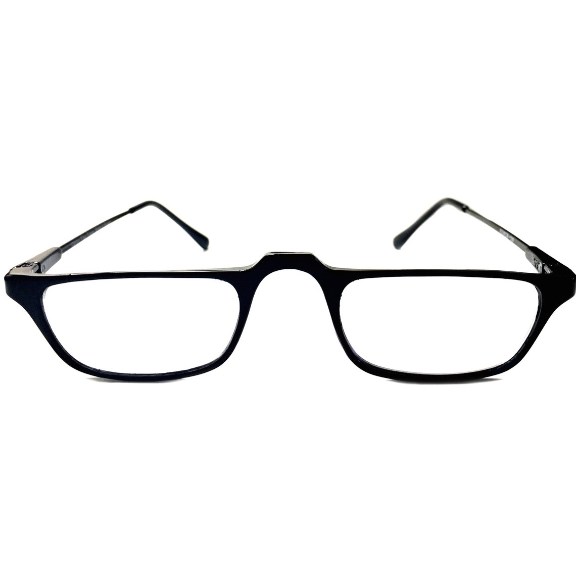 Half Frame Rectangle Reading Glasses strong Carbon Fiber Frame 1.251 ...