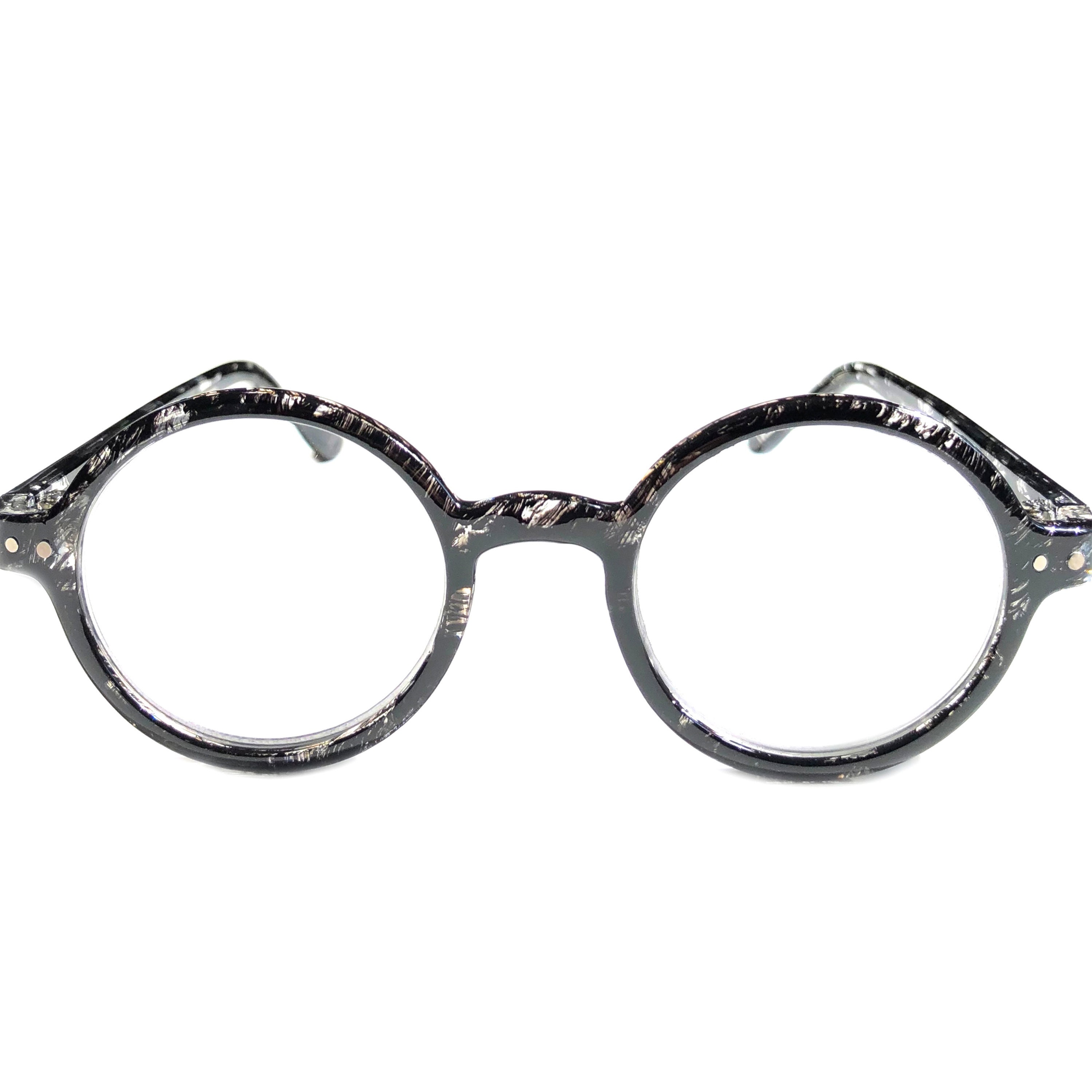 Nerdy Round Reading Glasses Golden Tortoise Brown 125150175200225250275300 Optical