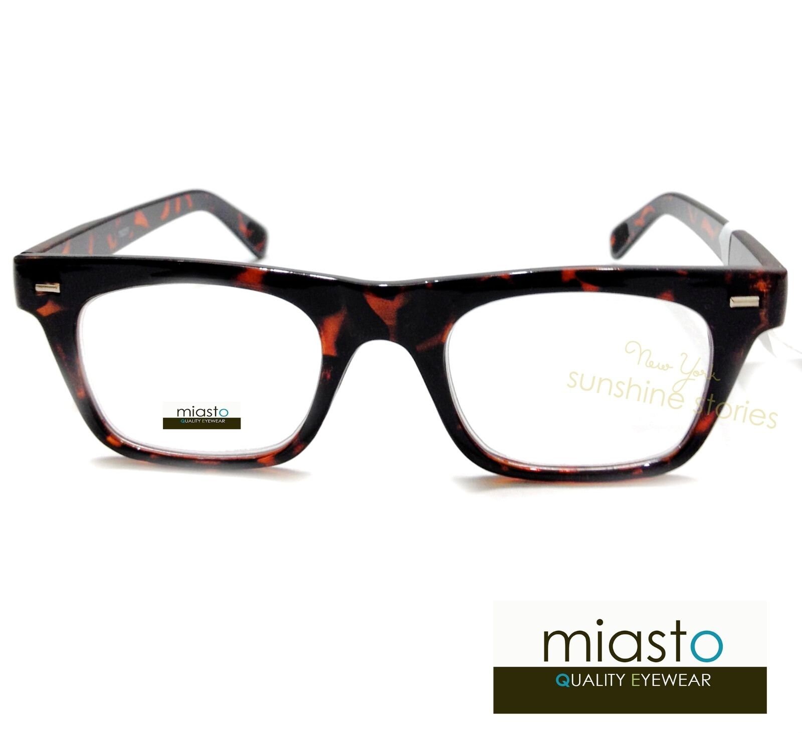 Flat Top Nerd Rectangular Reading Glasses 1.001.251.501.752.002.252.502 ...
