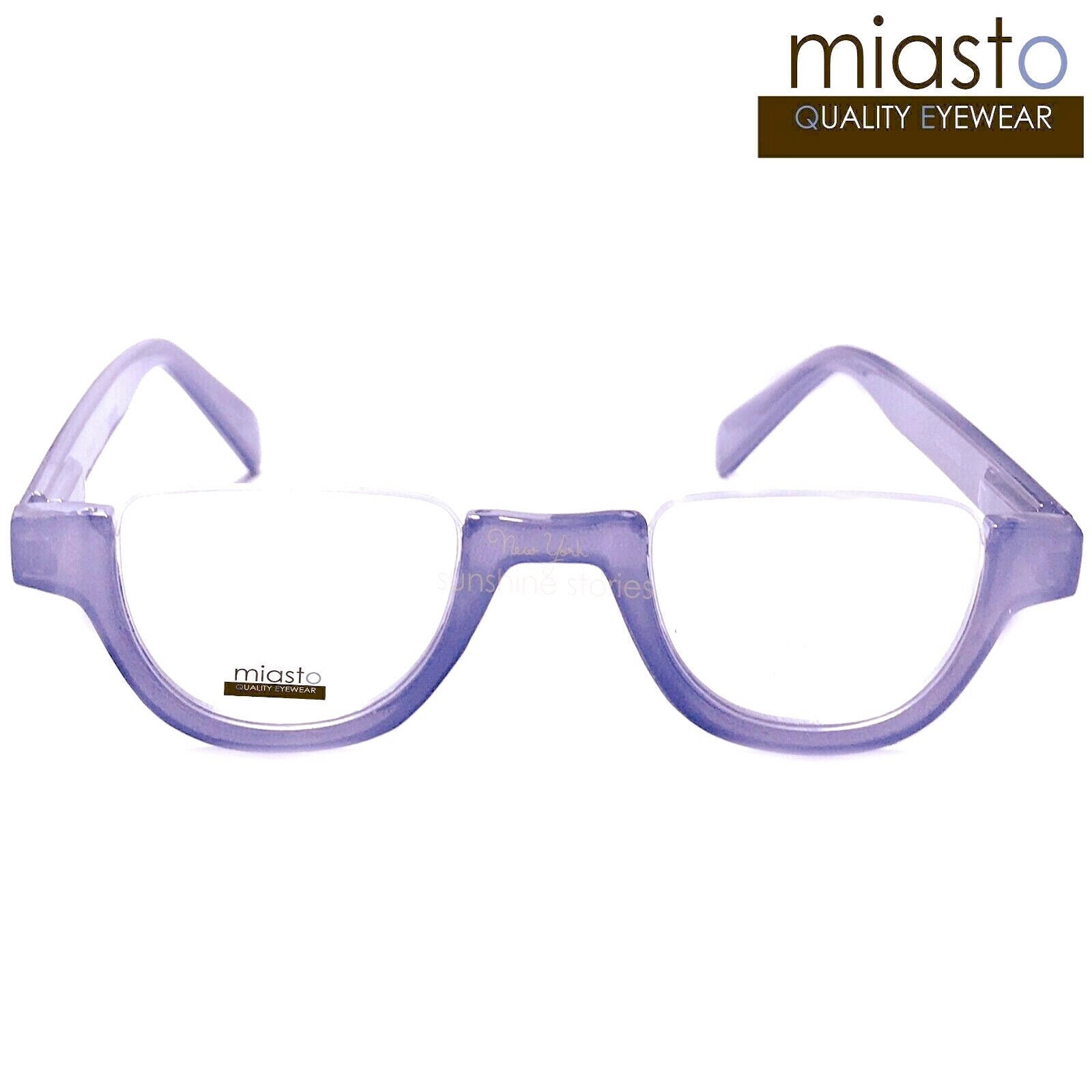 Half Frame Top Rimless Oval Moon Reading Glasses medium Fit - Etsy