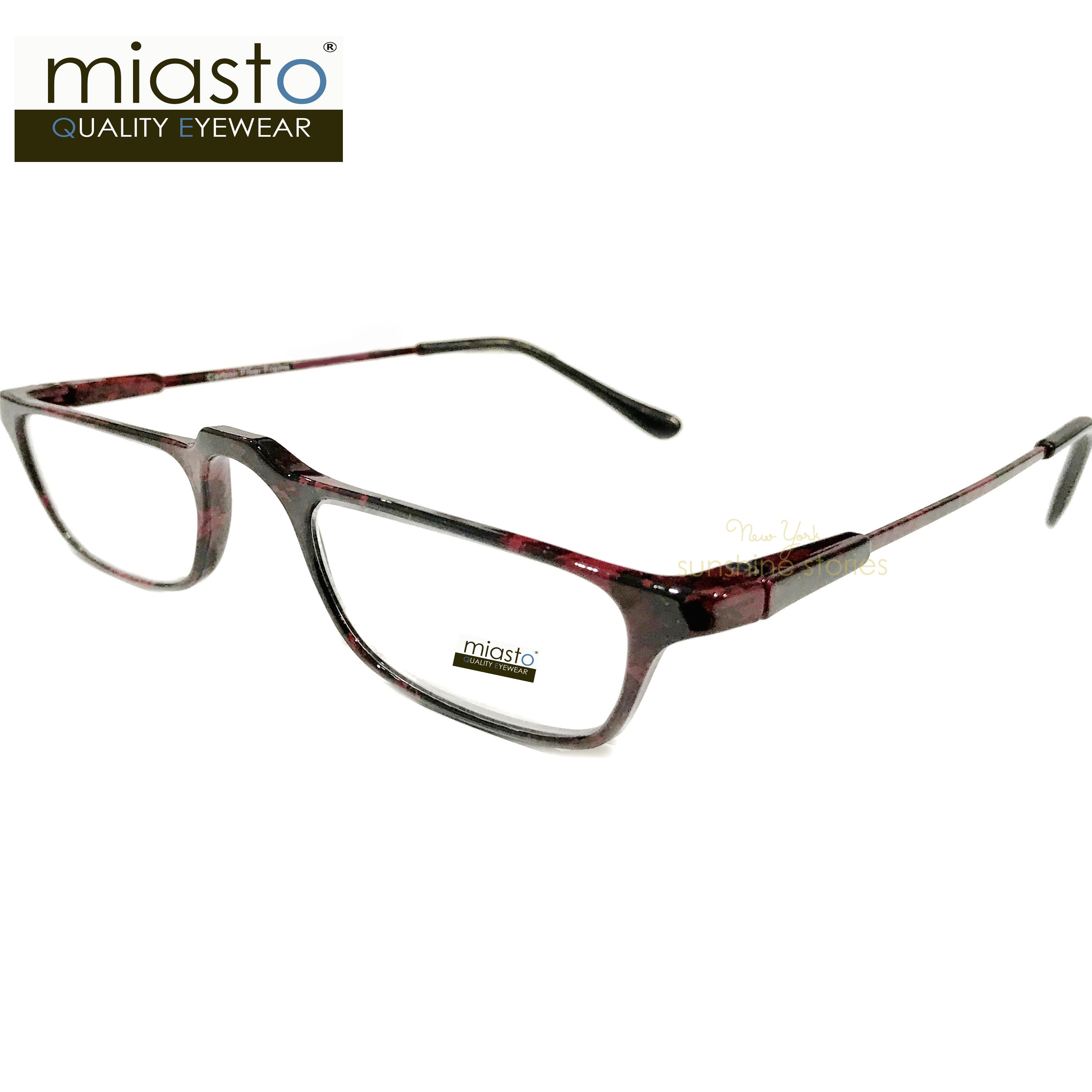 Half Frame Rectangle Reading Glasses strong Carbon Fiber Frame 1.251 ...