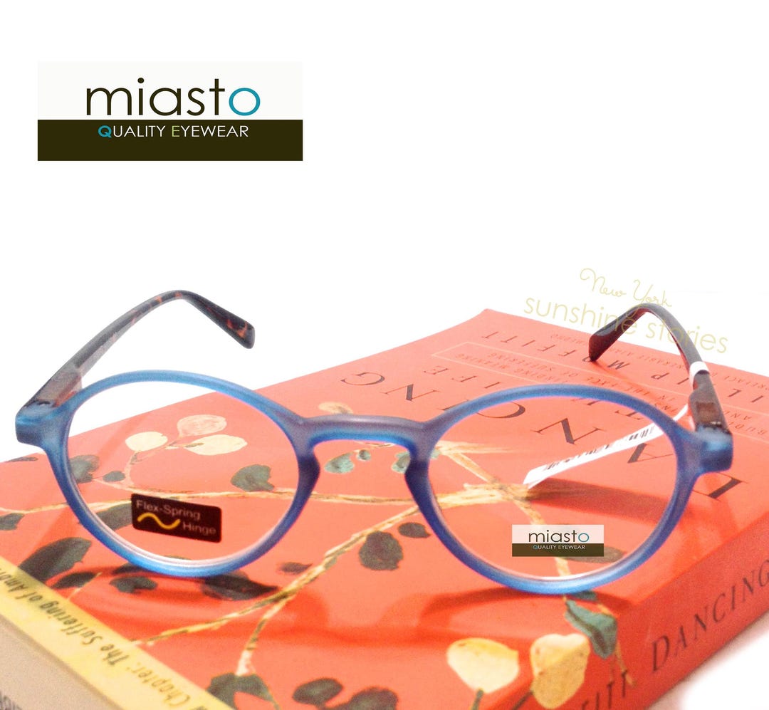 Small Round Oval Fun Preppy Keyhole Reading Glasses~10 Colors +1.25+1. ...