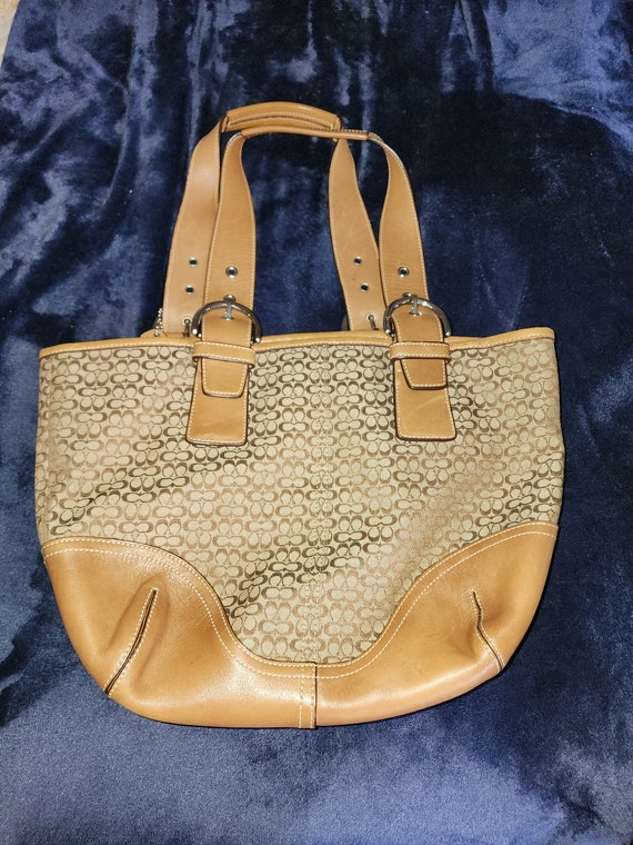 coach handbag signature soho - Gem