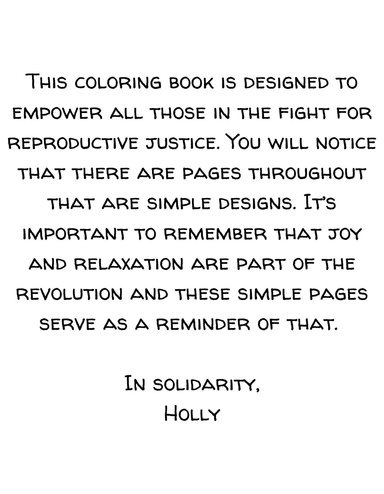 Reproductive Justice Coloring Book for Adults - Etsy