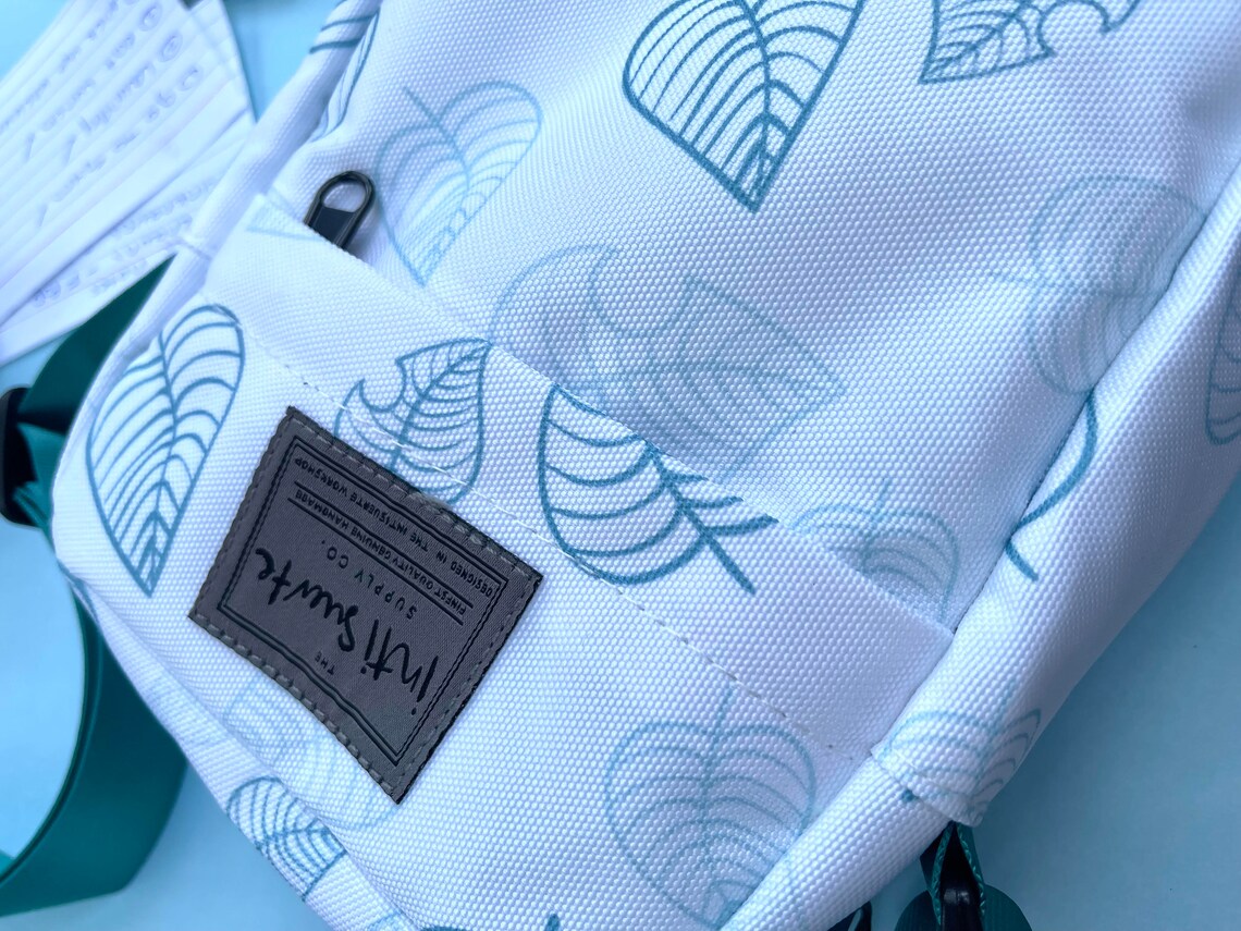 ACNH Blue Canvas Side Bag - Etsy