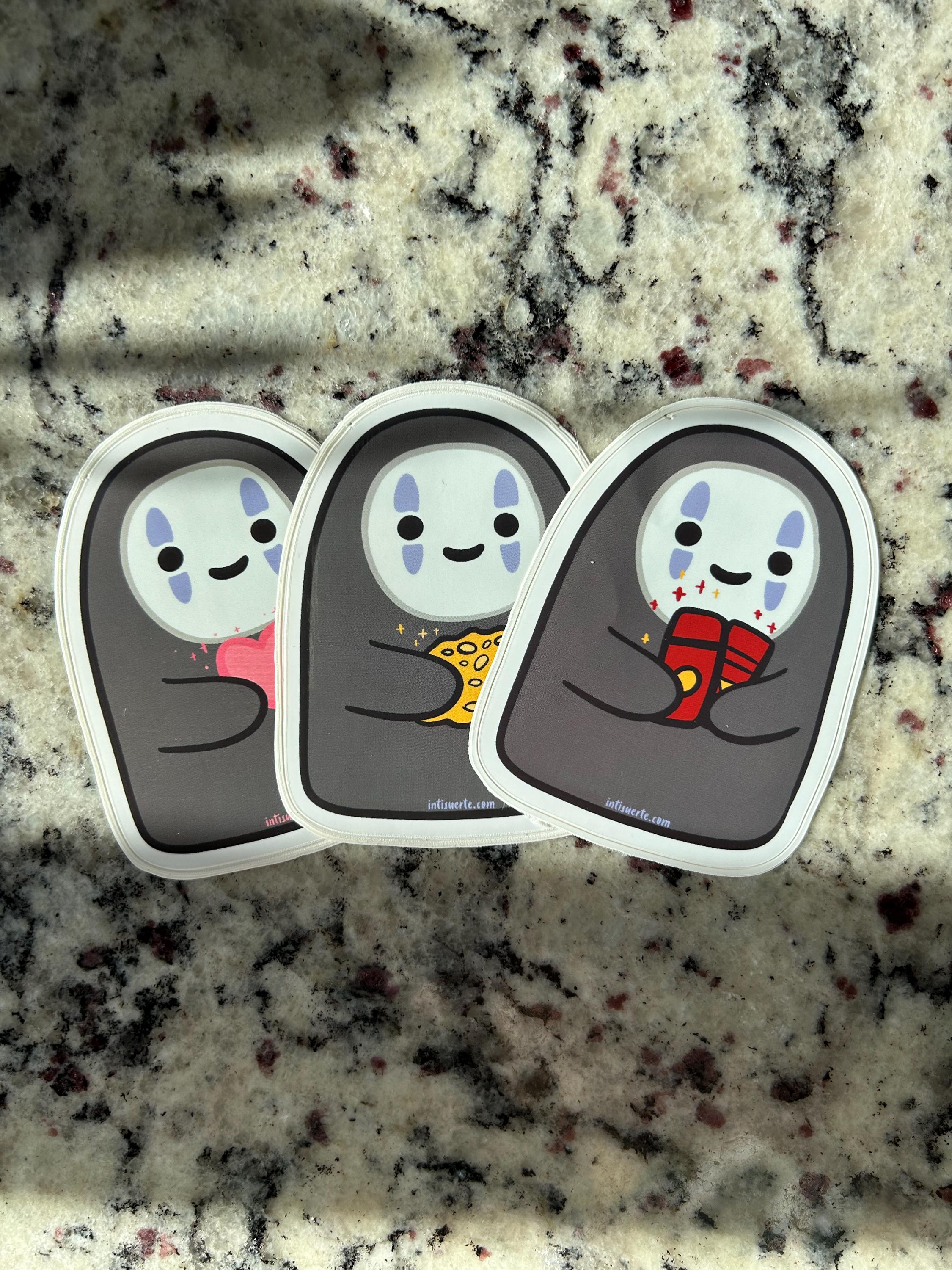 Kawaii Kaonashi Sticker - Etsy