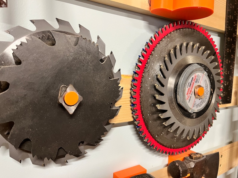 Saw Blade Holder french Cleat or Wall Mount - Etsy