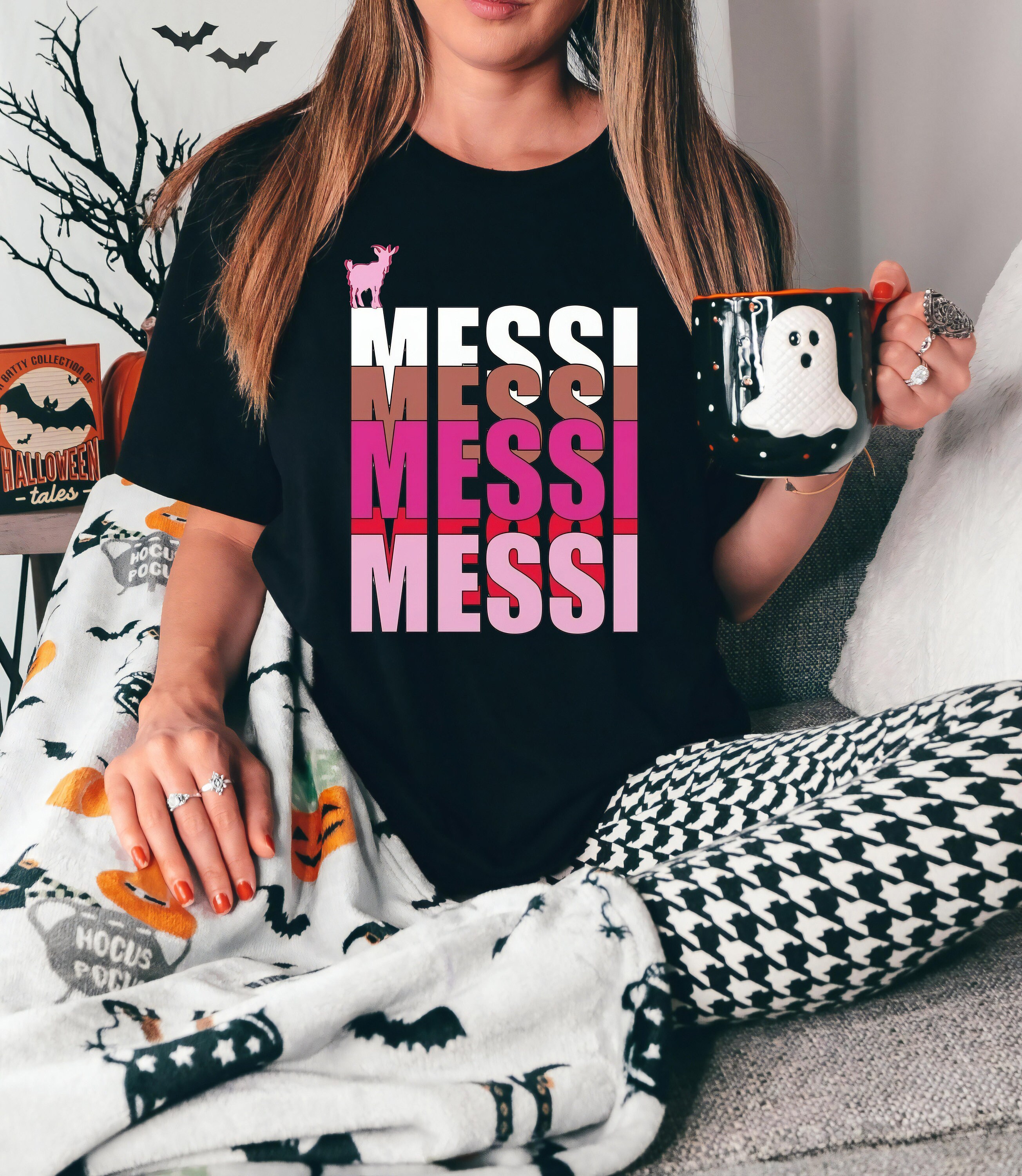 Lionel Messi Shirt Lionel Messi GOAT Shirt Leo Messi Merch - Etsy