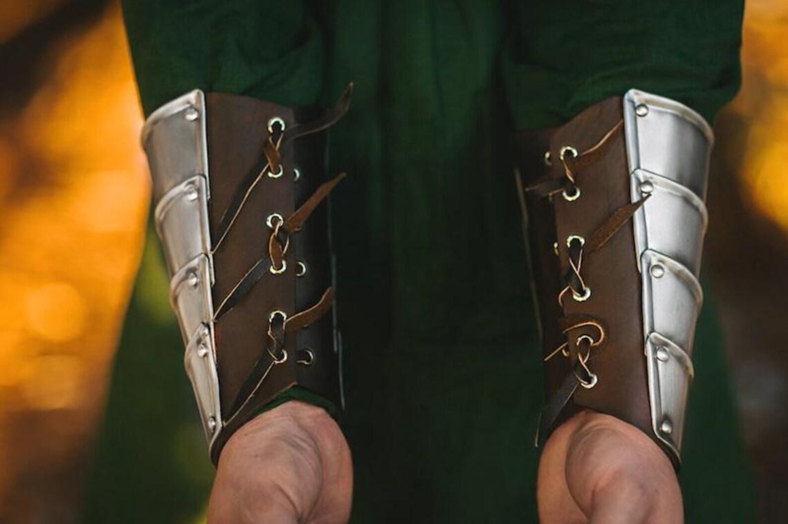 Second Age Elves Full Armor Set – LARP Cuirass, Bracers, Leg Greaves ...